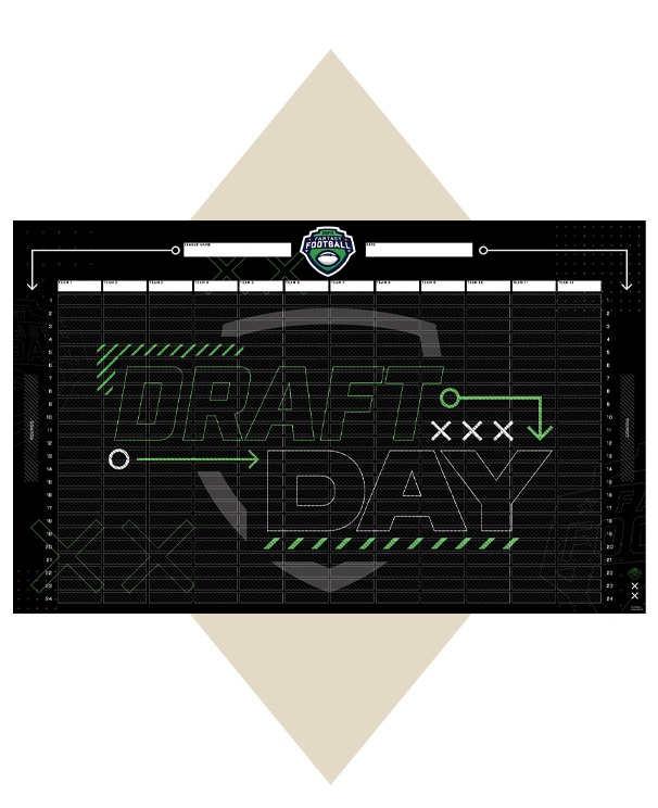 Fantasy Football Draft Boards - TrophySmack