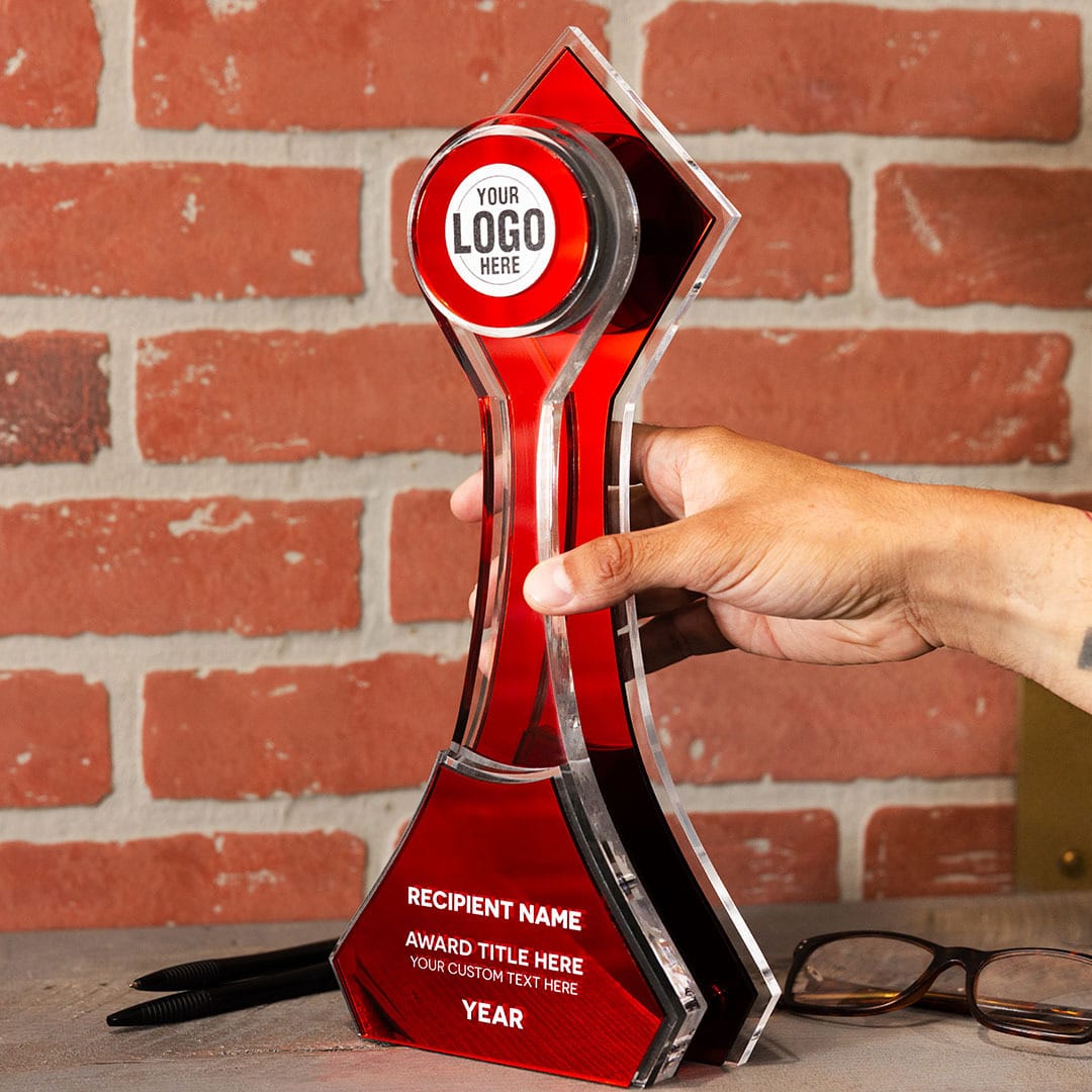 14" Skyward Custom Acrylic Award - TrophySmack