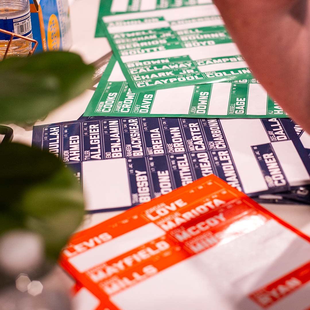 Fantasy Football Live Draft Board Kit – TrophySmack - TrophySmack