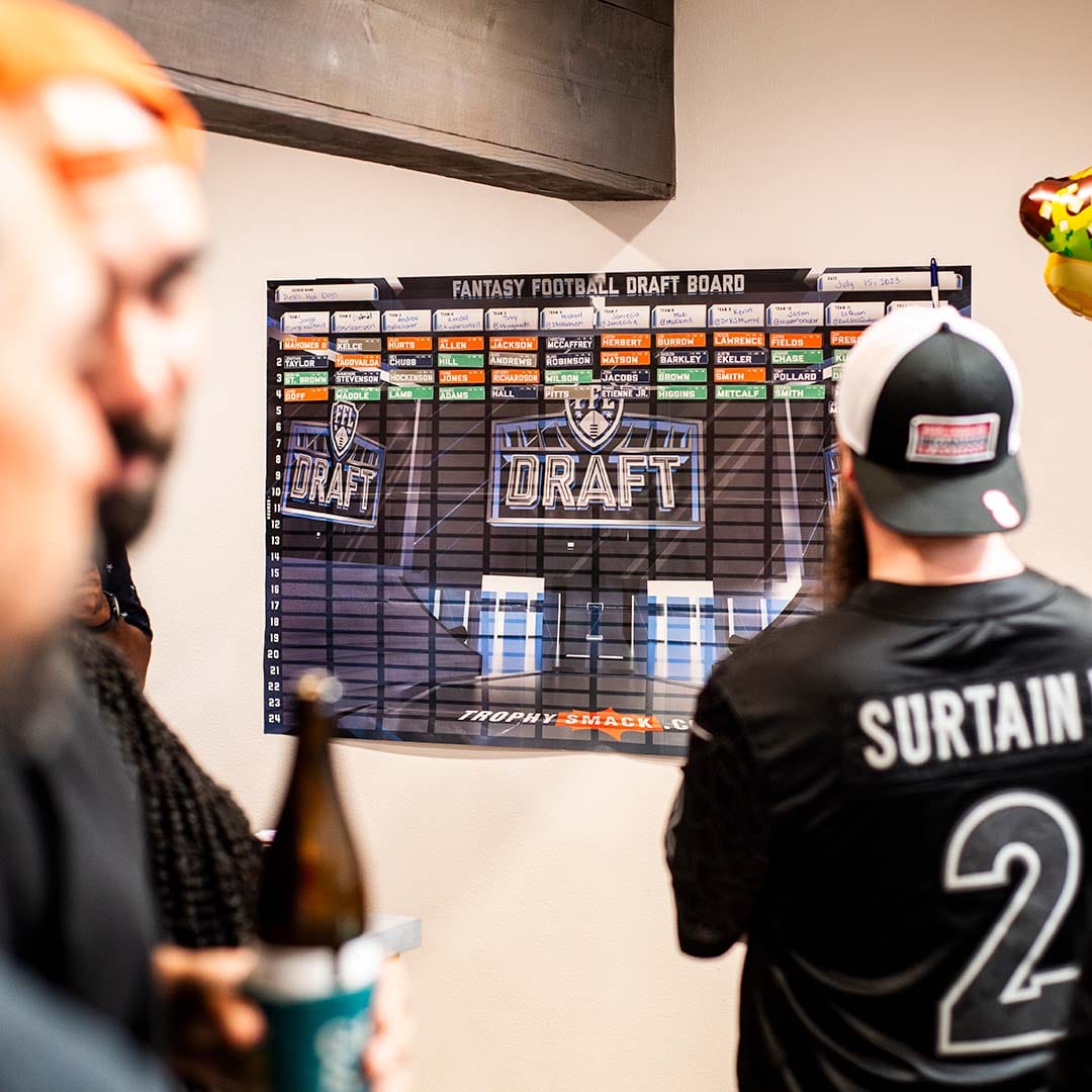 Fantasy Football Live Draft Board Kit – TrophySmack - TrophySmack