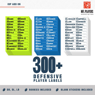 The Fantasy Footballers Official Draft Board Kit - TrophySmack