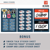 Fantasy Football Ultimate Draft Kit & Board - TrophySmack