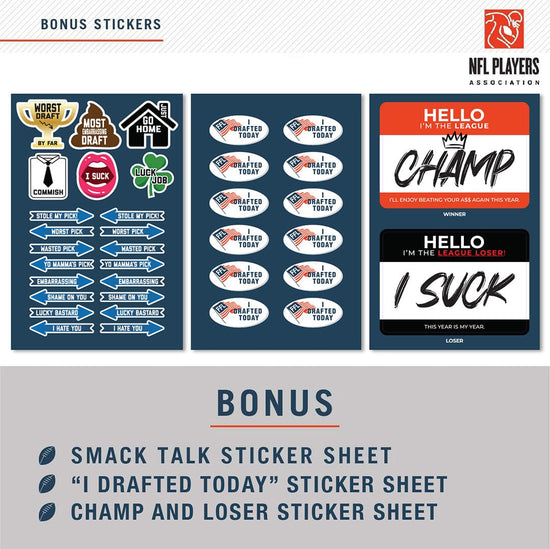 Fantasy Football Ultimate Draft Kit & Board - TrophySmack