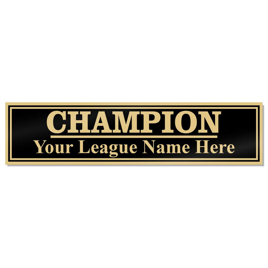Trophy Engraving Plates - TrophySmack