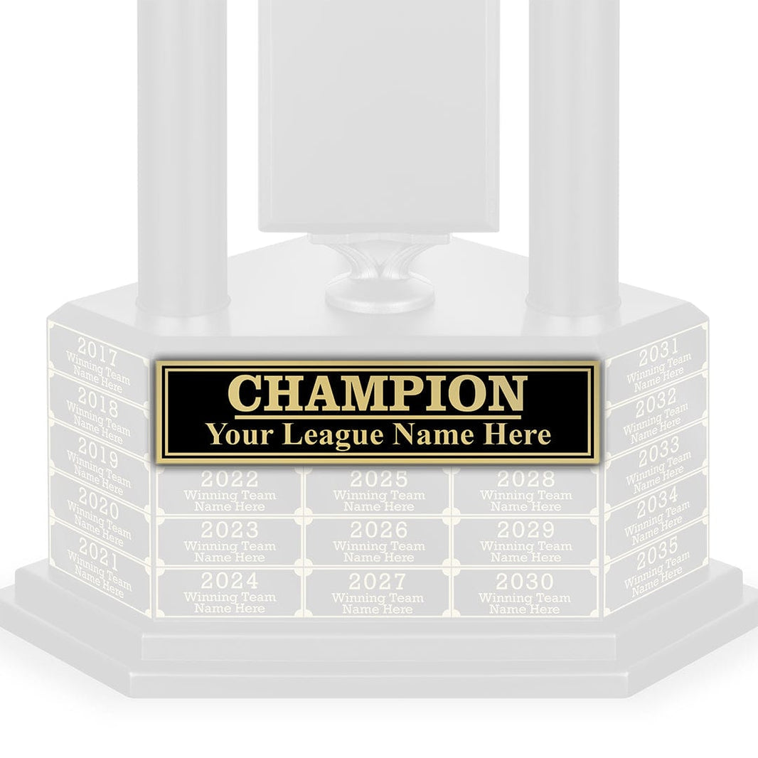 Trophy Engraving Plates - TrophySmack
