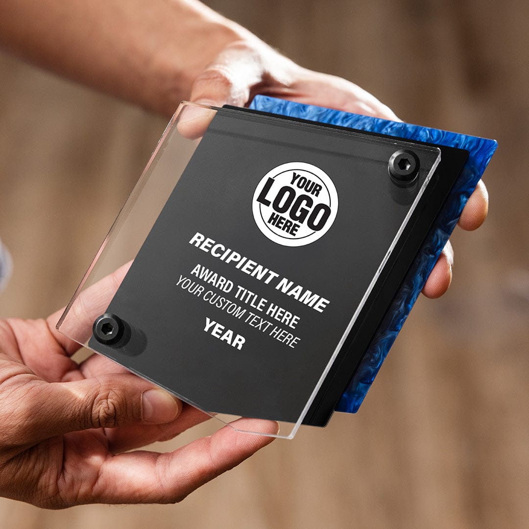 6" Rise Custom Acrylic Award - TrophySmack