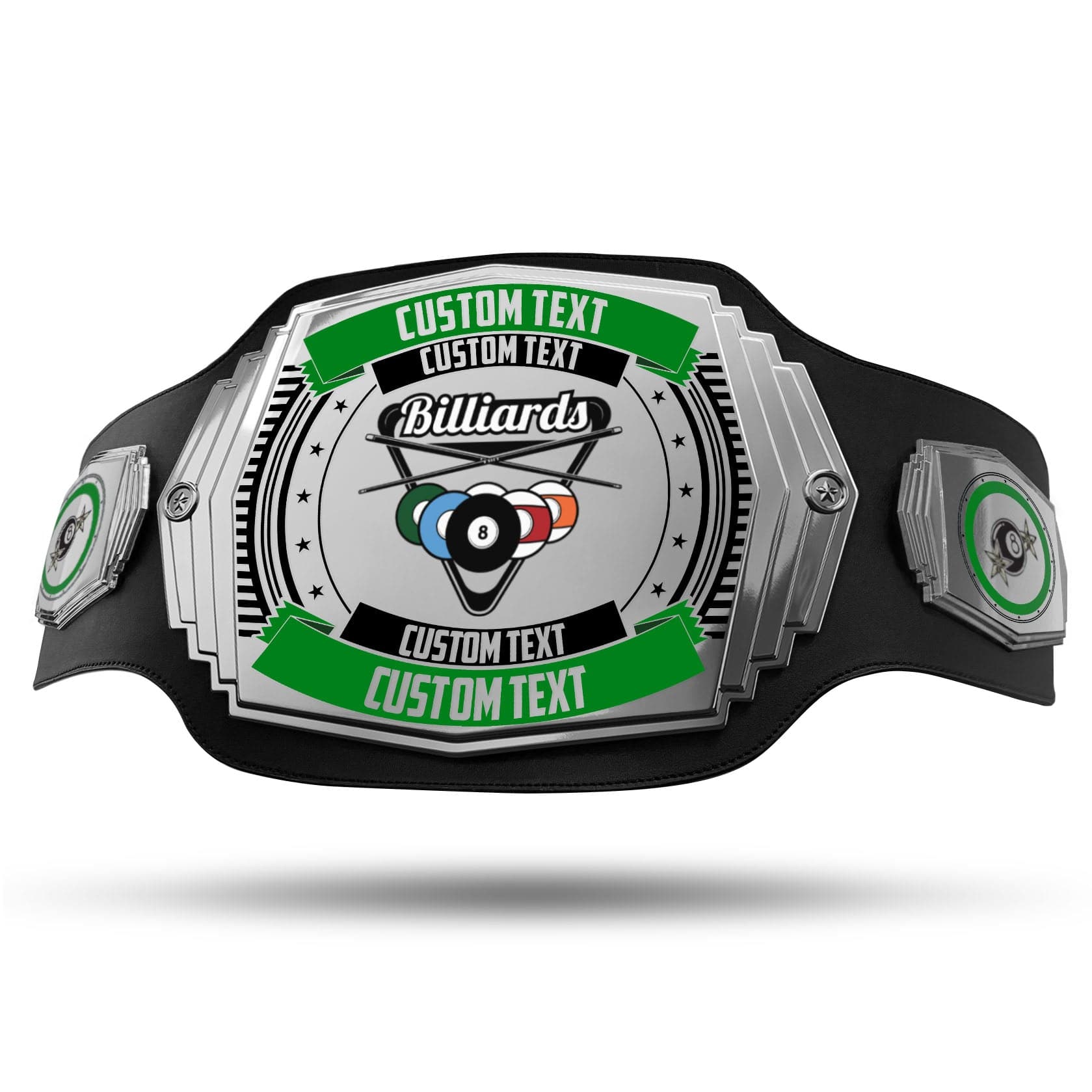 Billiards 6lb Customizable Championship Belt - TrophySmack