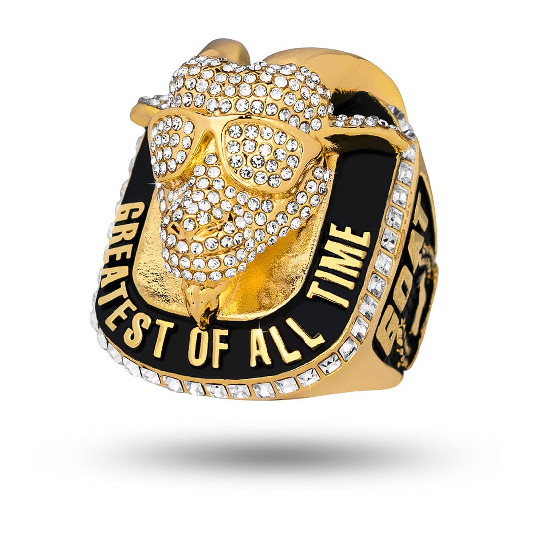 Blinged Out GOAT Championship Ring - TrophySmack