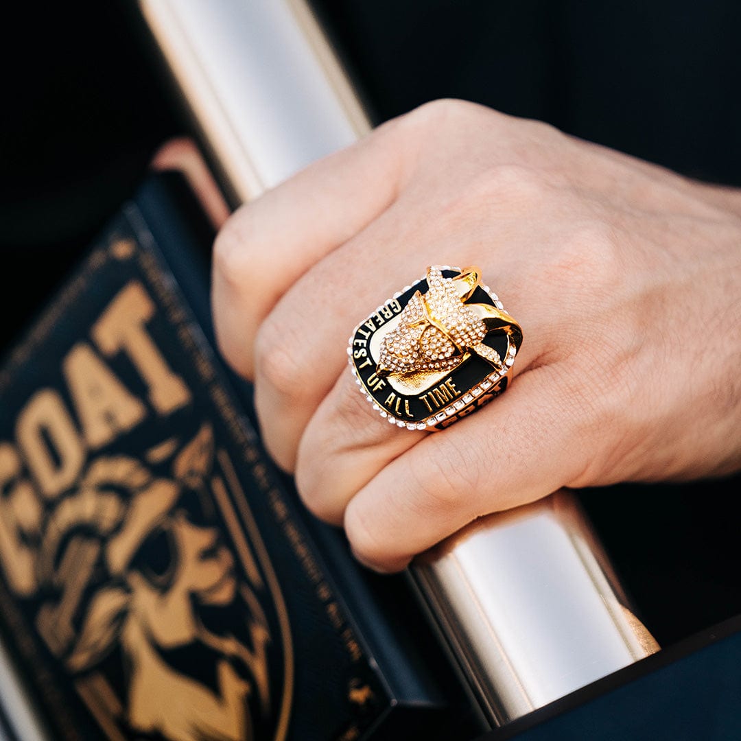 Blinged Out GOAT Championship Ring - TrophySmack