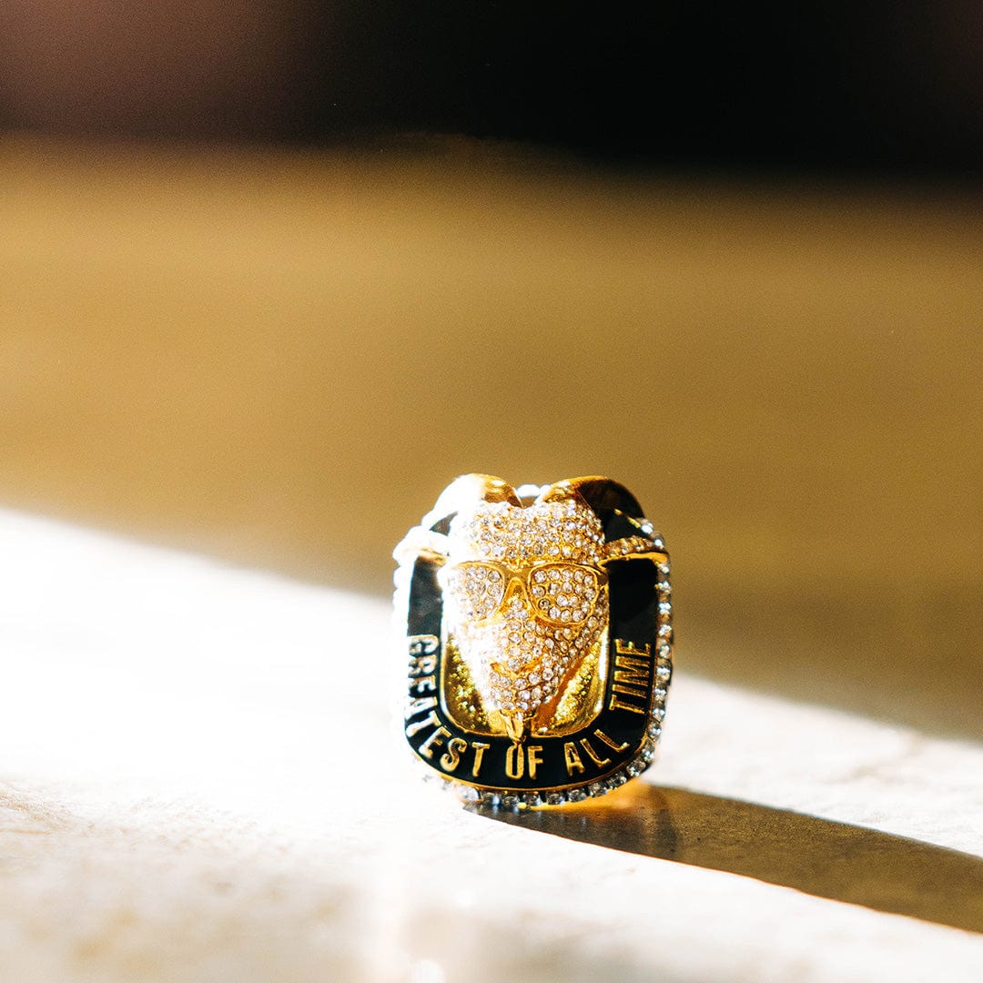 Blinged Out GOAT Championship Ring - TrophySmack