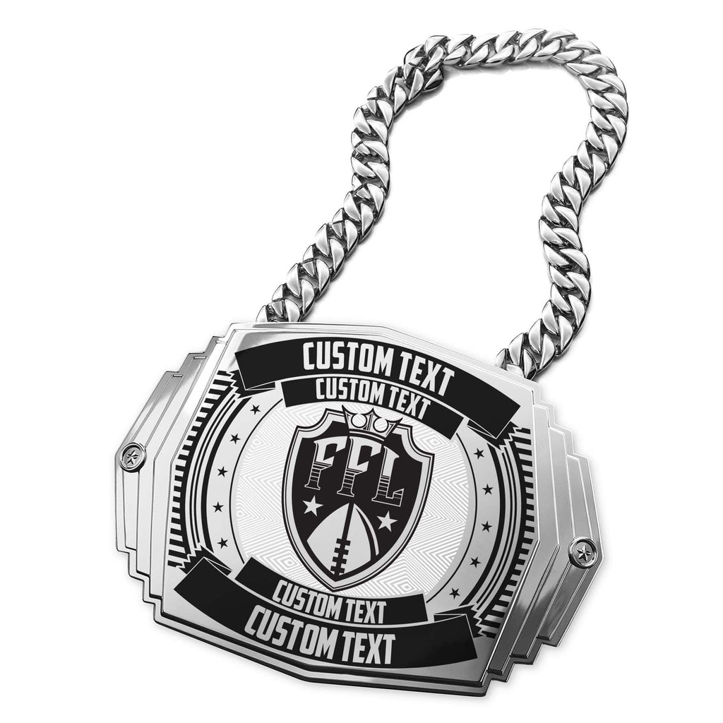 Custom Champion Turnover Chain - 5lb Bling Chain - TrophySmack