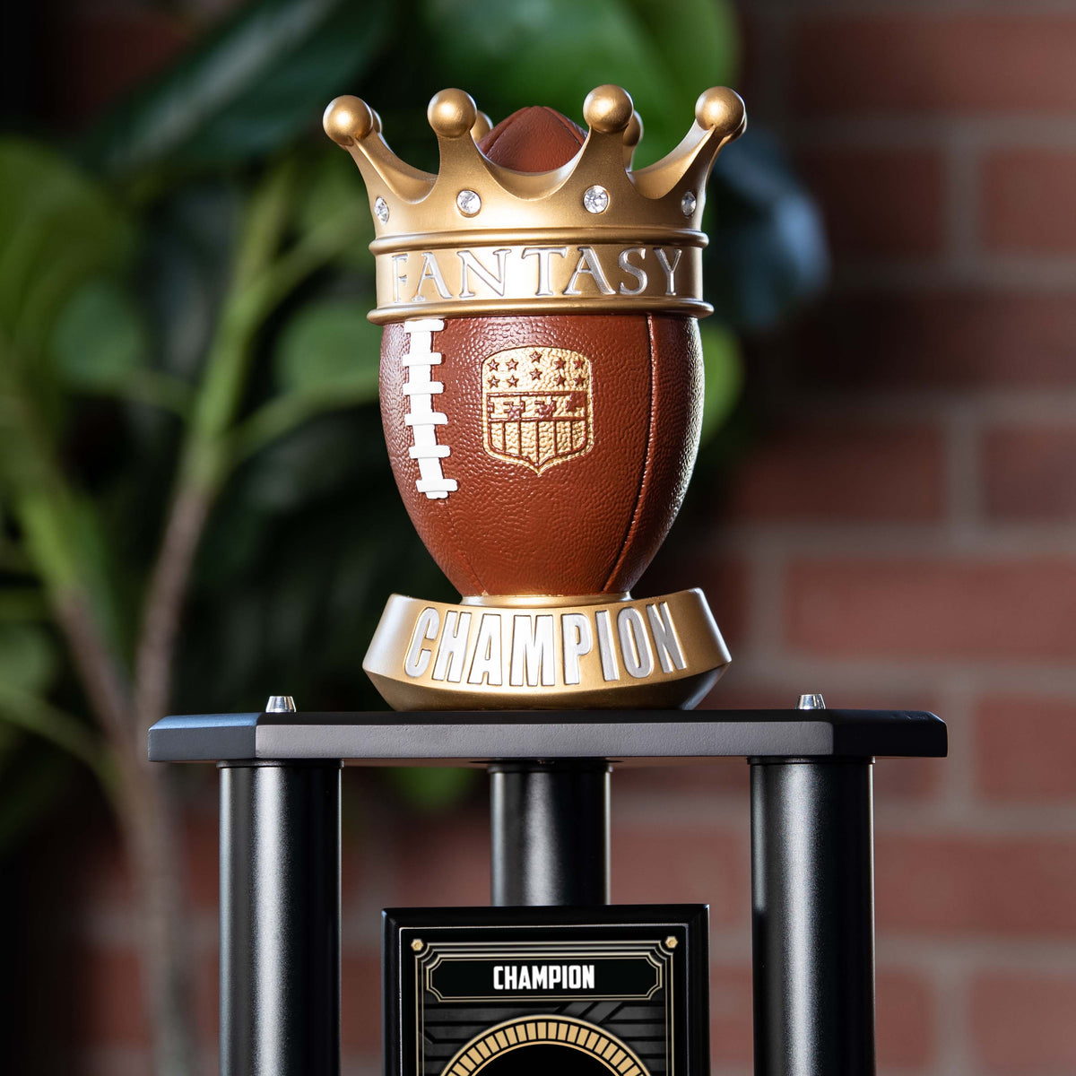 Crown Football Trophy Topper - TrophySmack - TrophySmack