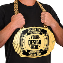 Custom Champion Turnover Chain - 5lb Bling Chain - TrophySmack