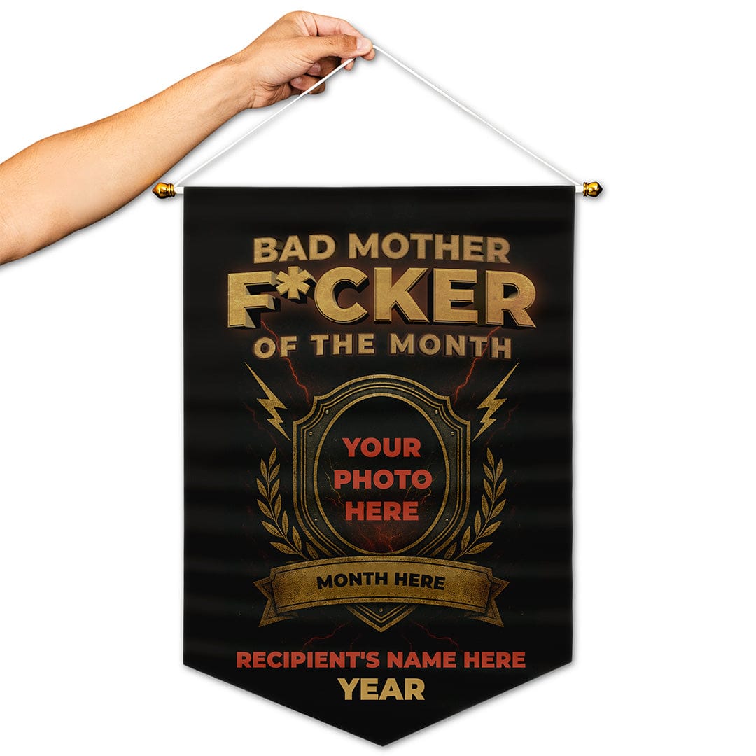 Employee of the Month Recognition Banner - TrophySmack