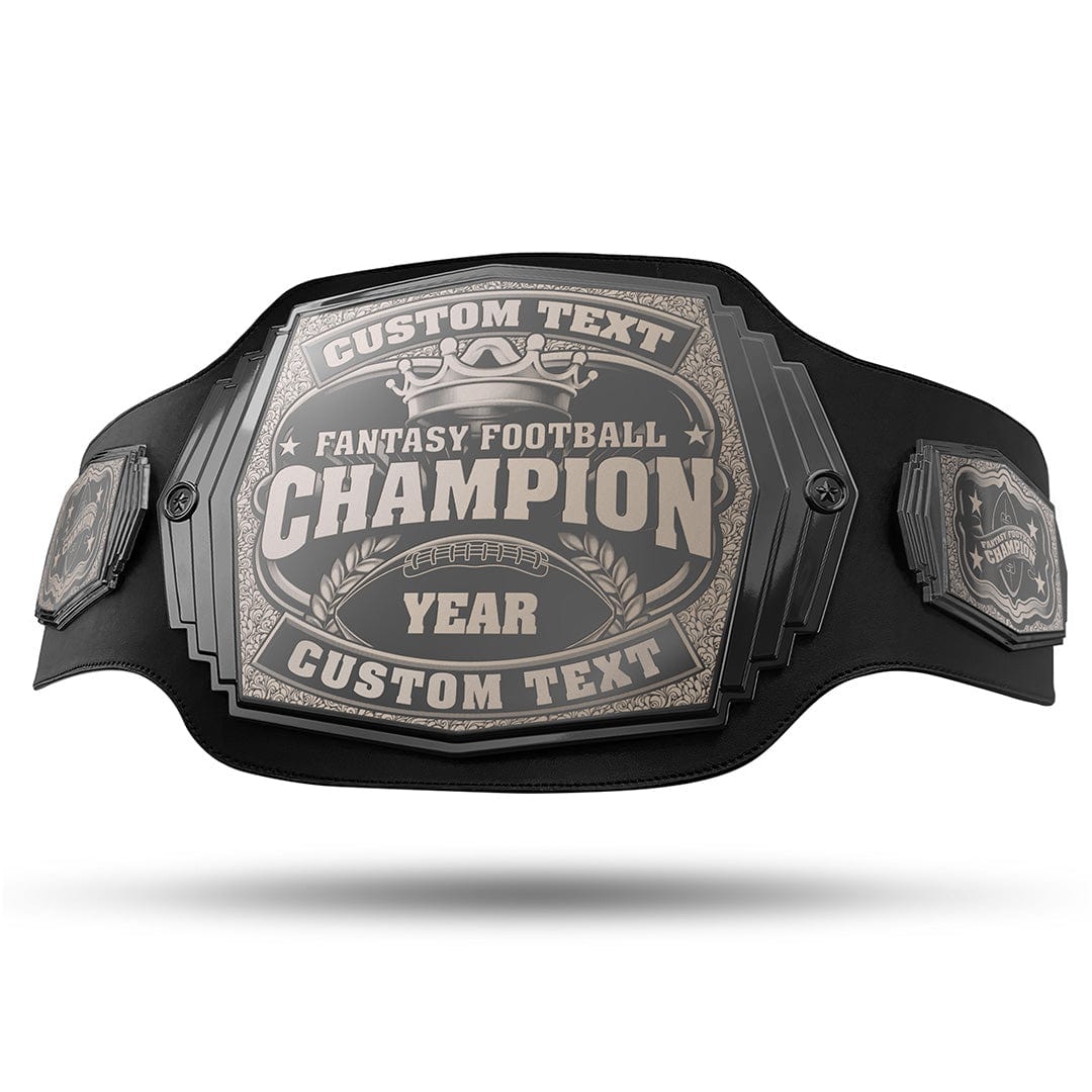Fantasy Football Engraved Championship Belt - 6lb Title Belts - TrophySmack