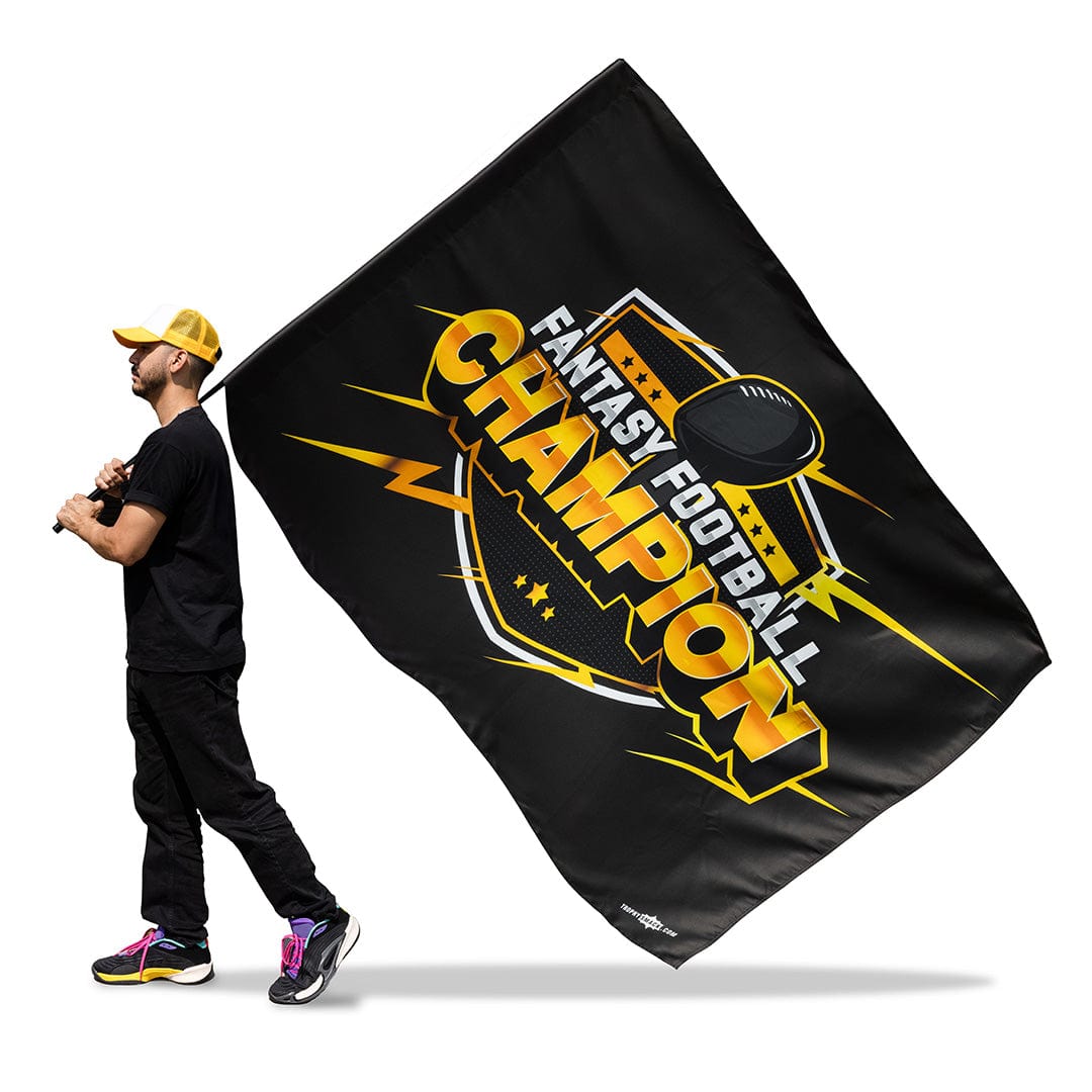 Fantasy Football Champion Flag 6ft - TrophySmack