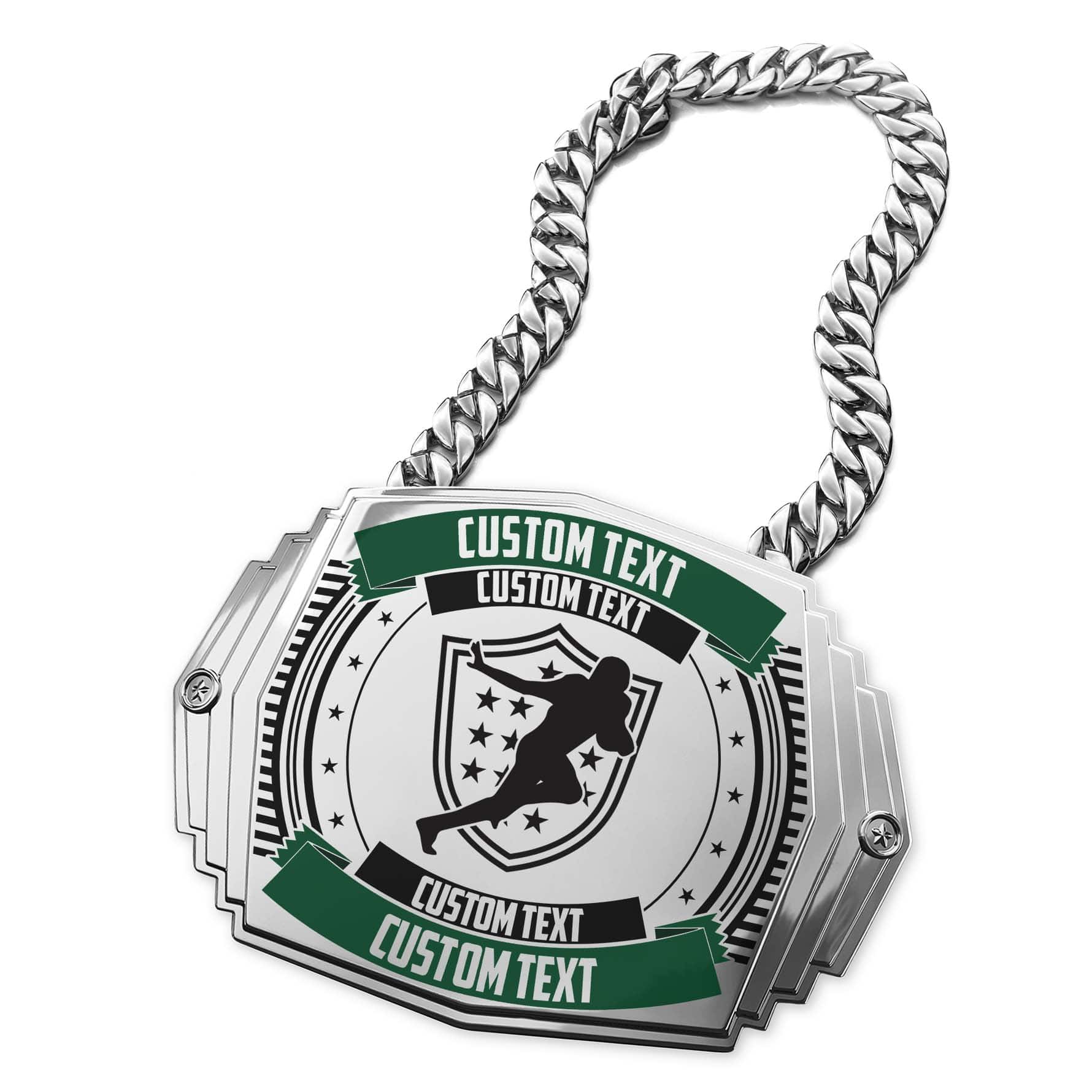 Custom Champion Turnover Chain - 5lb Bling Chain - TrophySmack