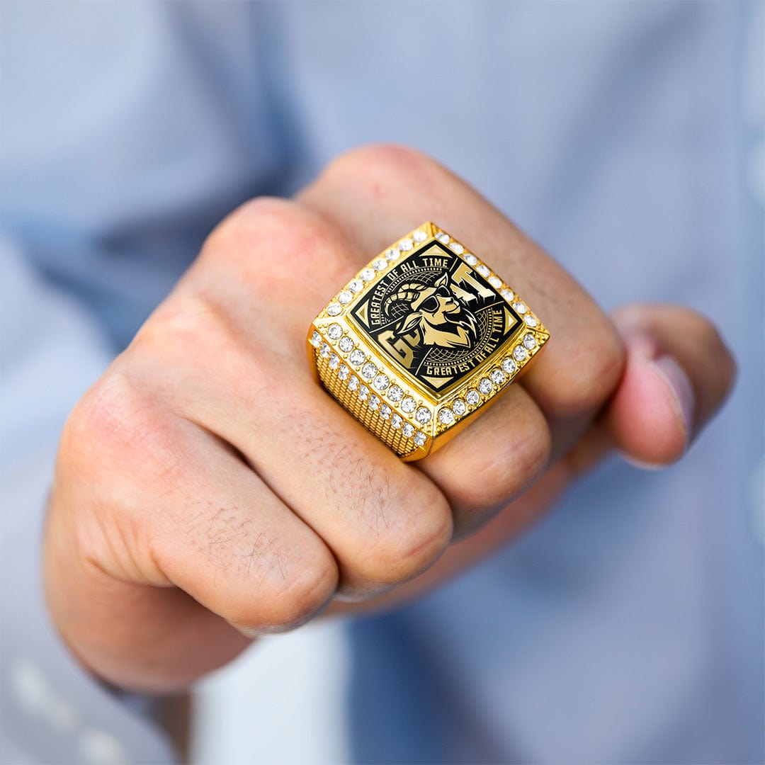 GOAT Championship Ring - TrophySmack