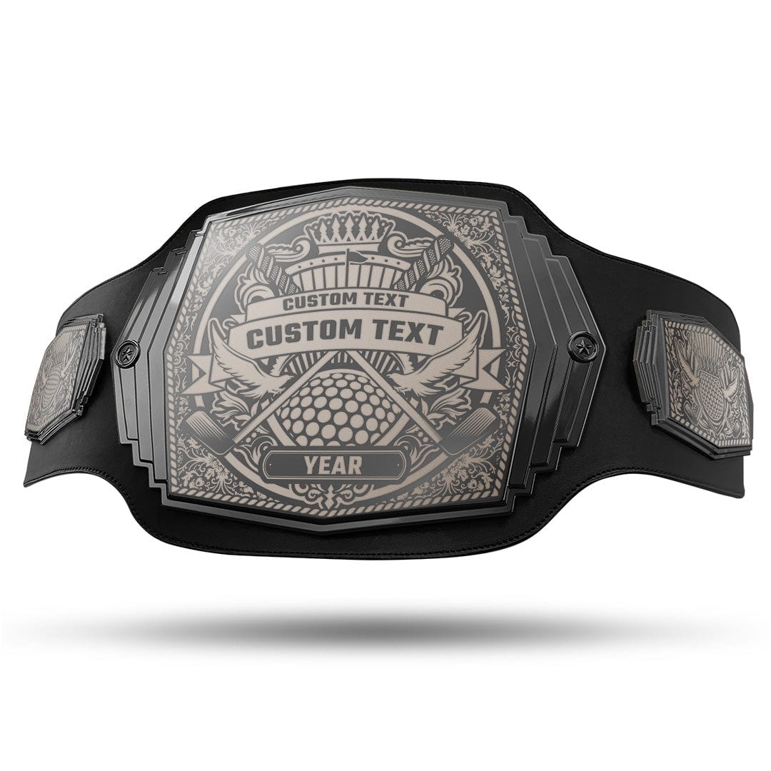 Golf Champion 6lb Engraved Championship Belt - TrophySmack