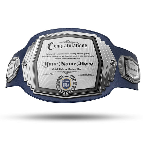 Graduation Belt - Custom 6lb Championship Belt - TrophySmack