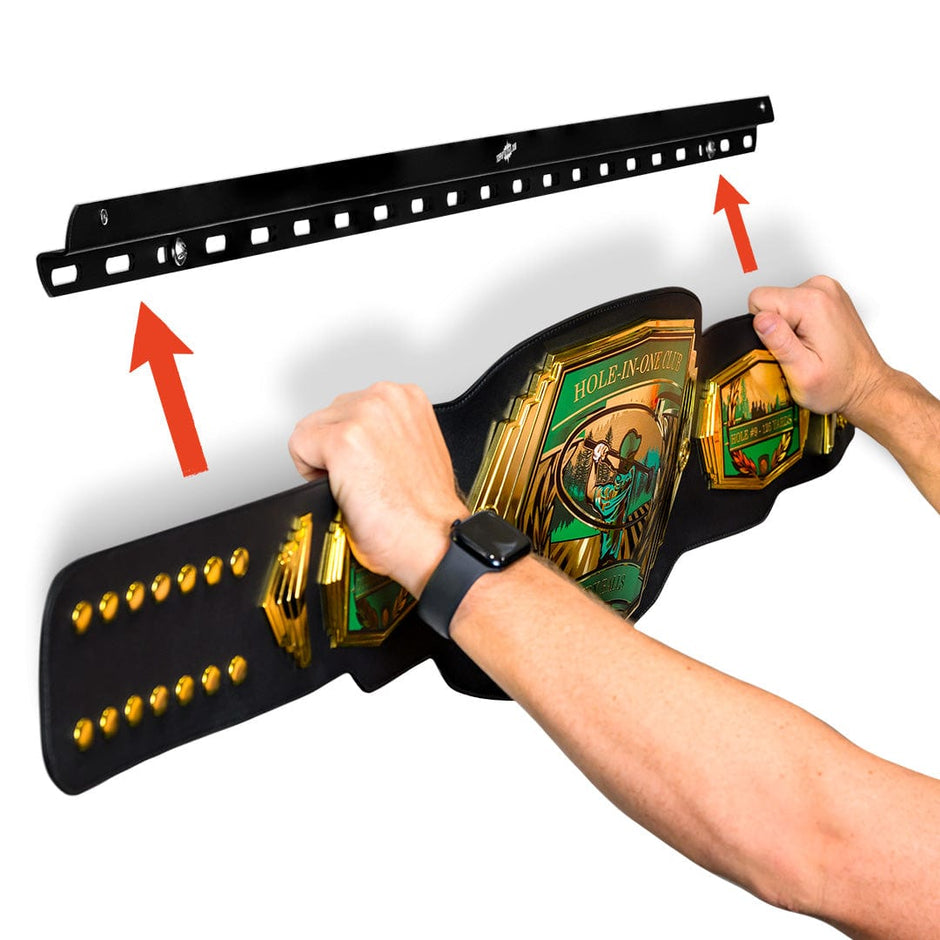 Championship Belt Display Case & Stand - TrophySmack