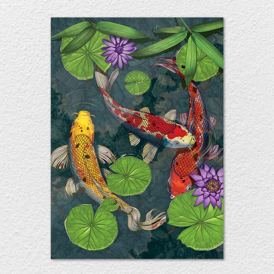Japanese Koi Paintings
