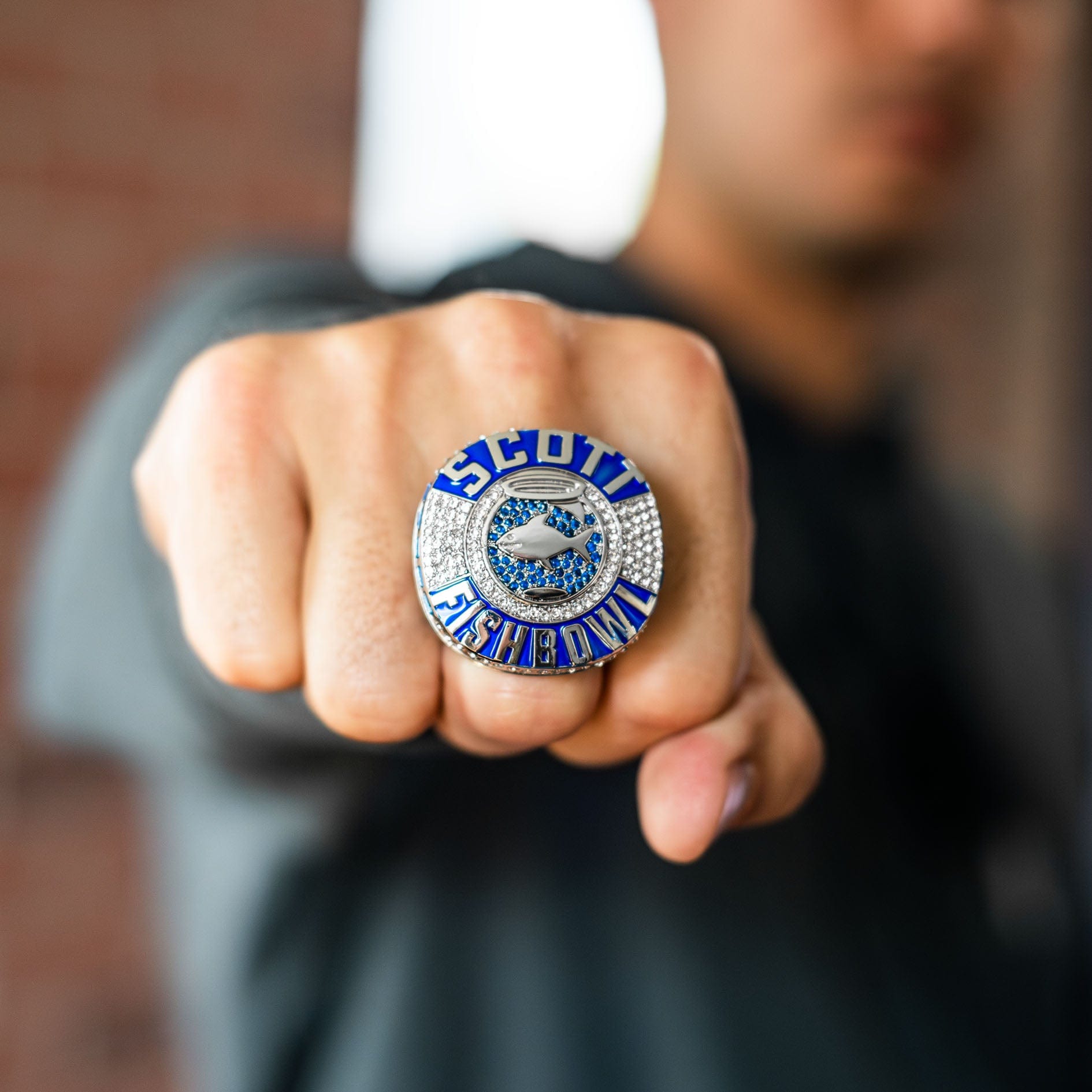 Exclusive Scott Fish Bowl Commemorative Ring - TrophySmack