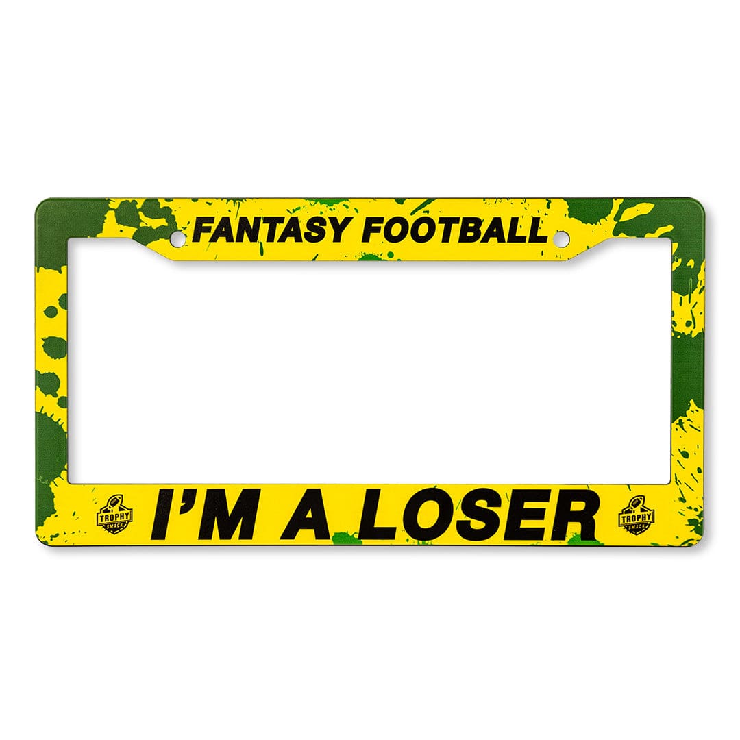 Loser Fantasy Football License Plate Frame - TrophySmack