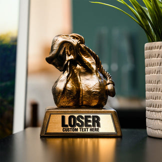 Sacko Fantasy Football Loser Trophy - TrophySmack
