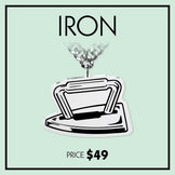 Monopoly Iron Token Chromatic Chain - TrophySmack