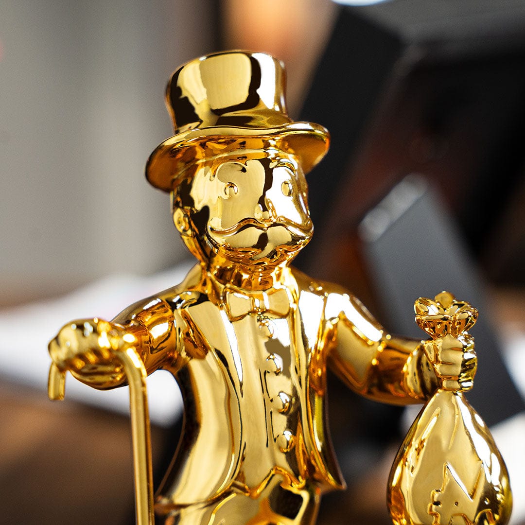 Mr. Monopoly Custom Gold Trophy - TrophySmack