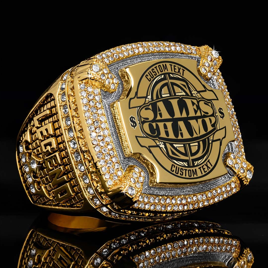 Sales Champ Custom Legend Ring - TrophySmack