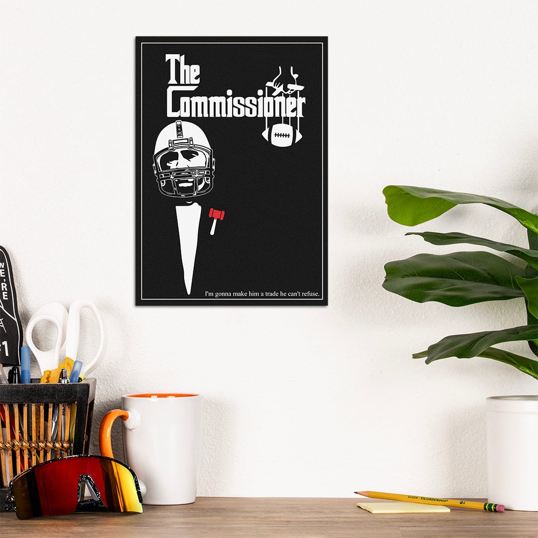 The Commissioner Poster - Metal Wall Art - TrophySmack