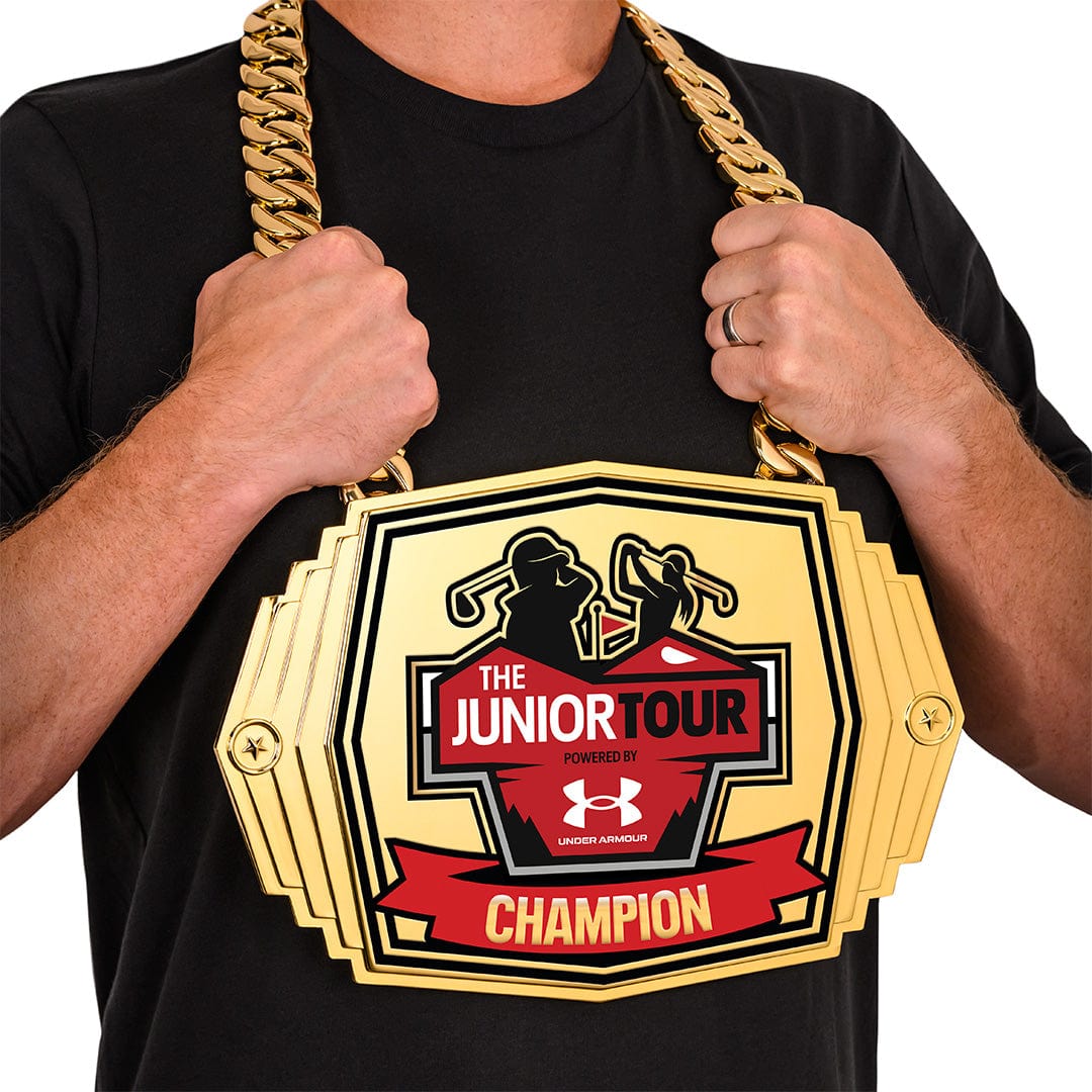 The Junior Tour XL Gold Swing Turnover Chain 5lb. - TrophySmack