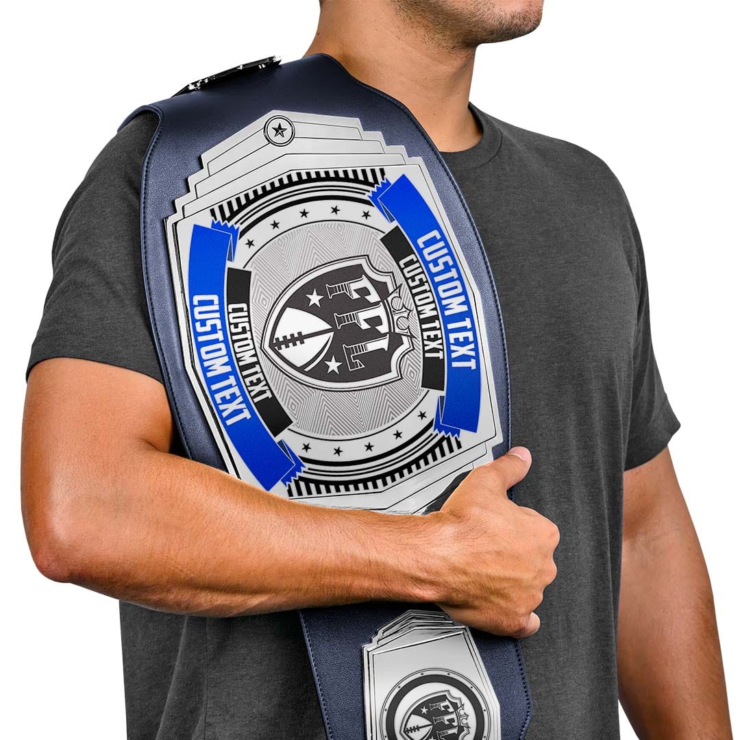 Custom Fantasy Football Championship Belt - 6lb Title Belts ...