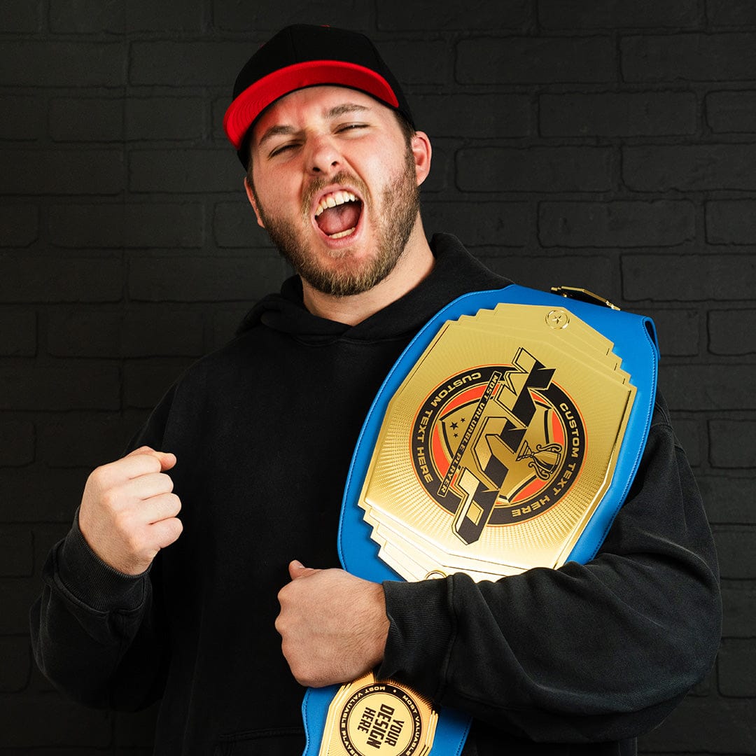 Ultimate MVP 6lb Custom Championship Belt - TrophySmack