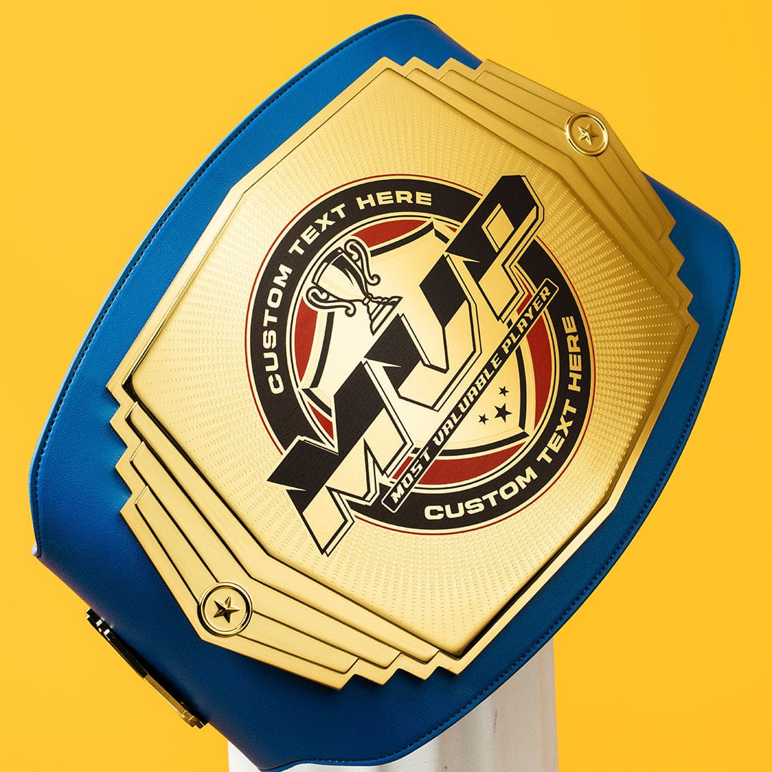 Ultimate MVP 6lb Custom Championship Belt - TrophySmack