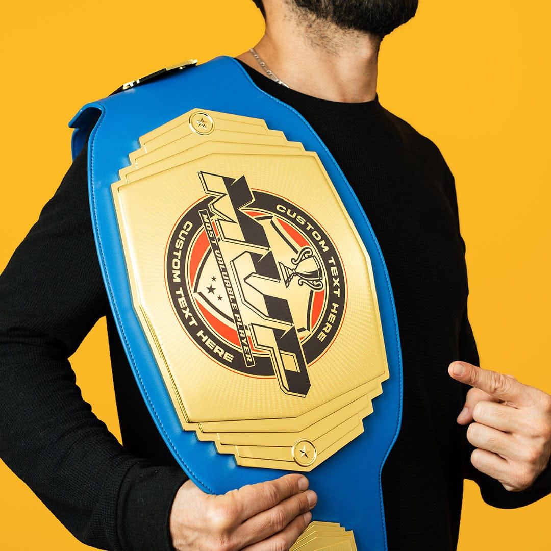 Ultimate MVP 6lb Custom Championship Belt - TrophySmack
