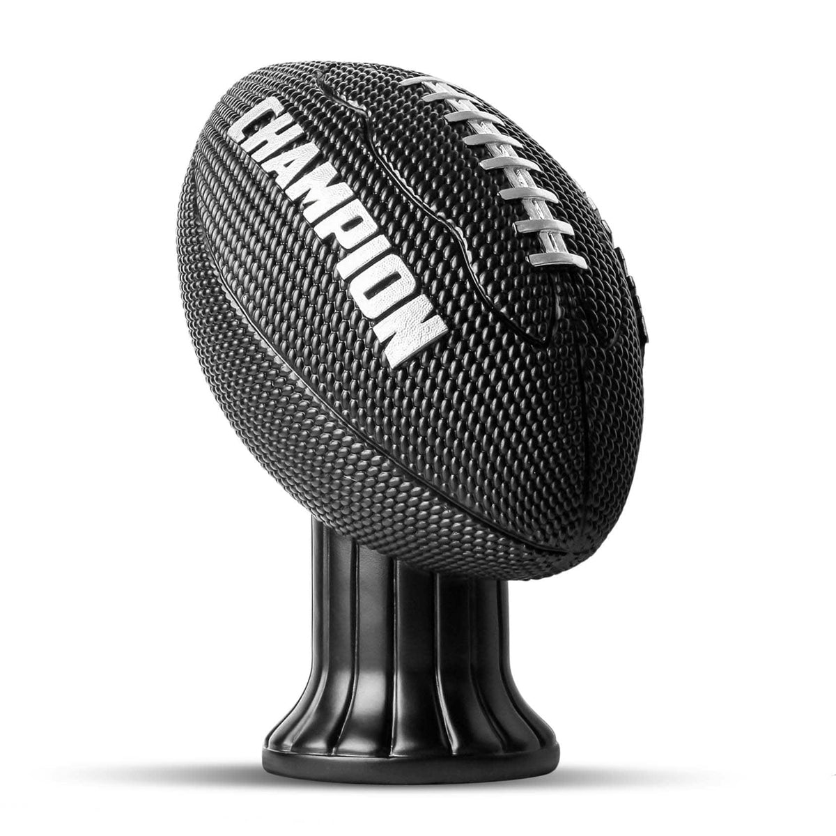 Champion Football Trophy Topper - Black - TrophySmack