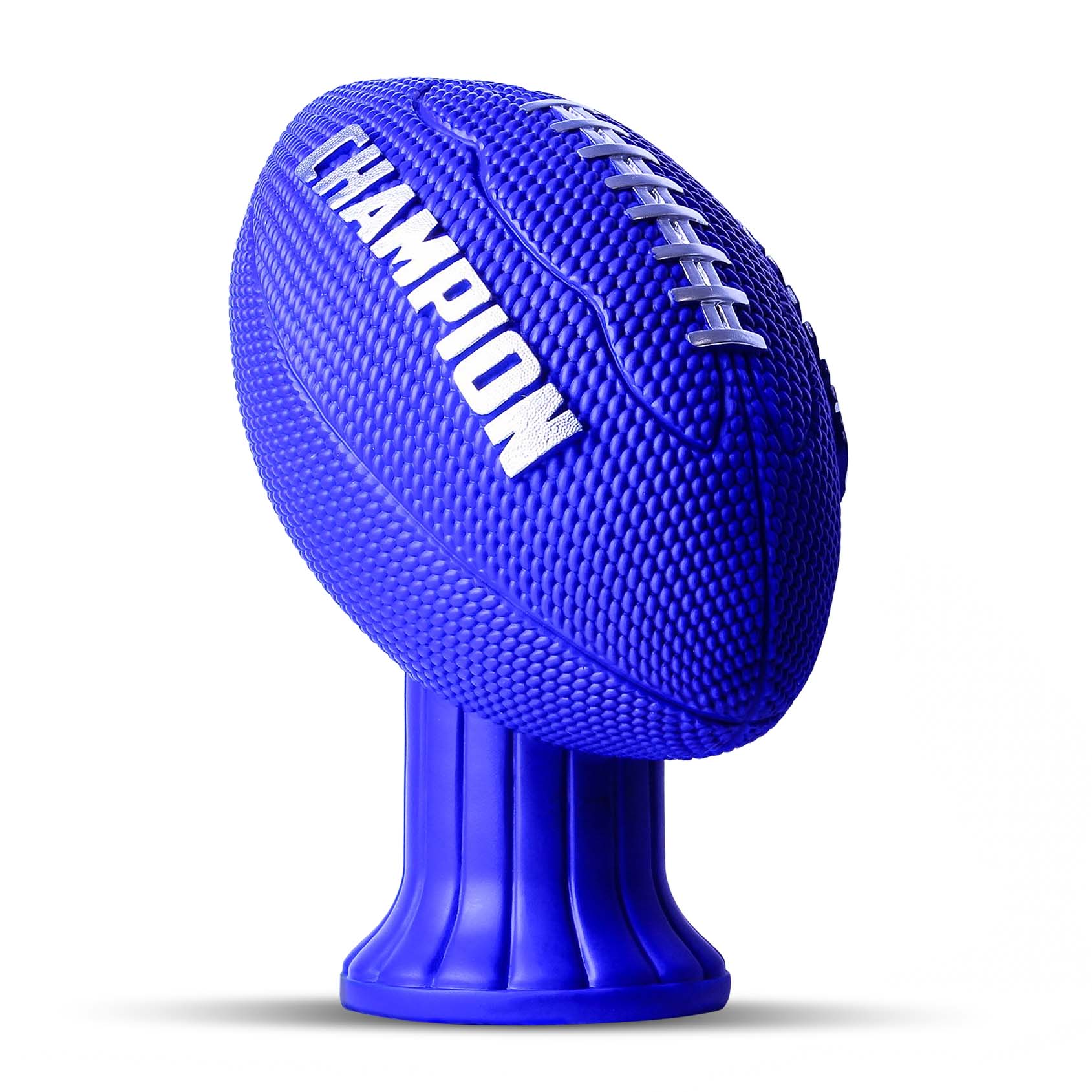Champion Football Trophy Topper - Blue - TrophySmack