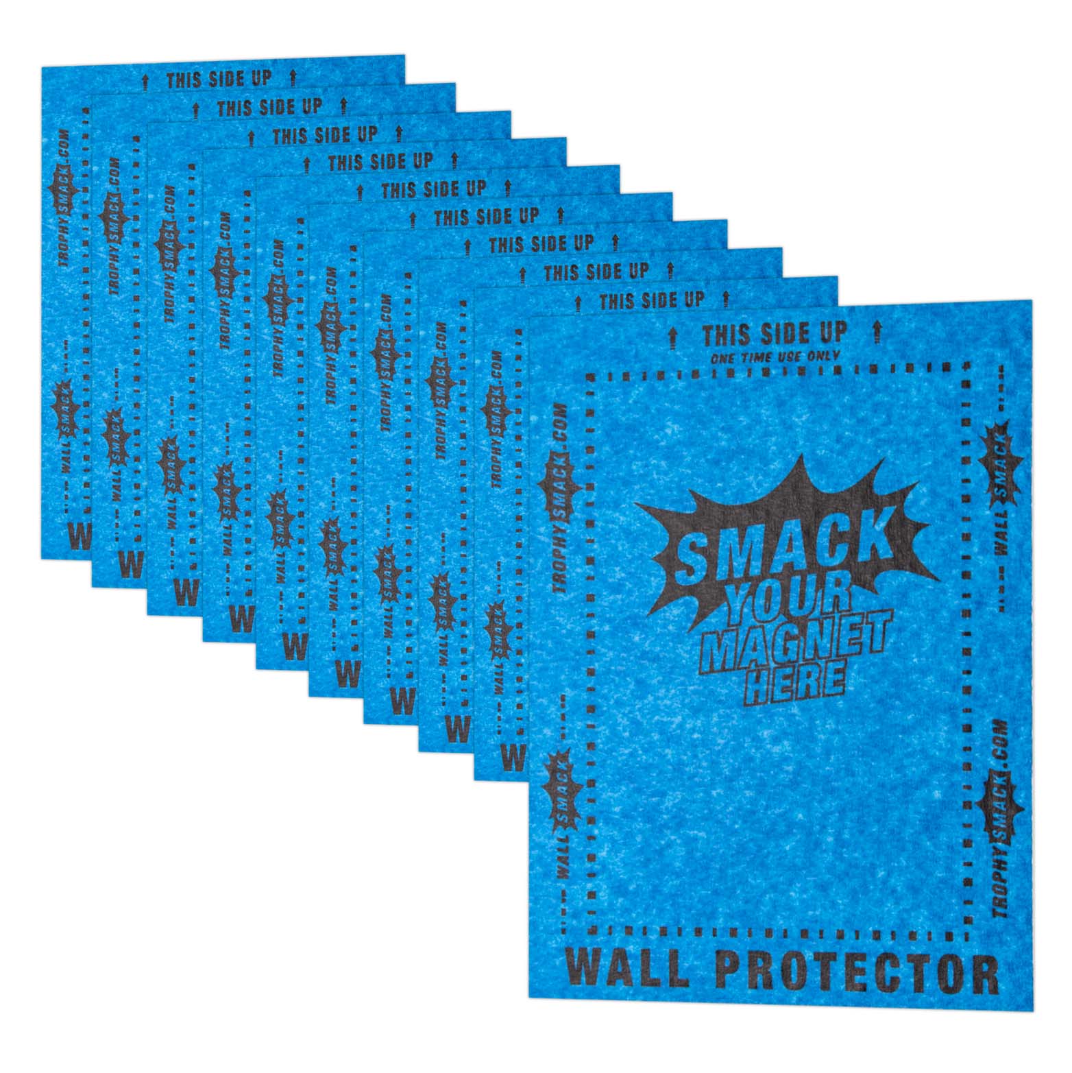 Wall Protector Sheets for WallSmack Magnetic Wall Mounts - 10 PACK ...