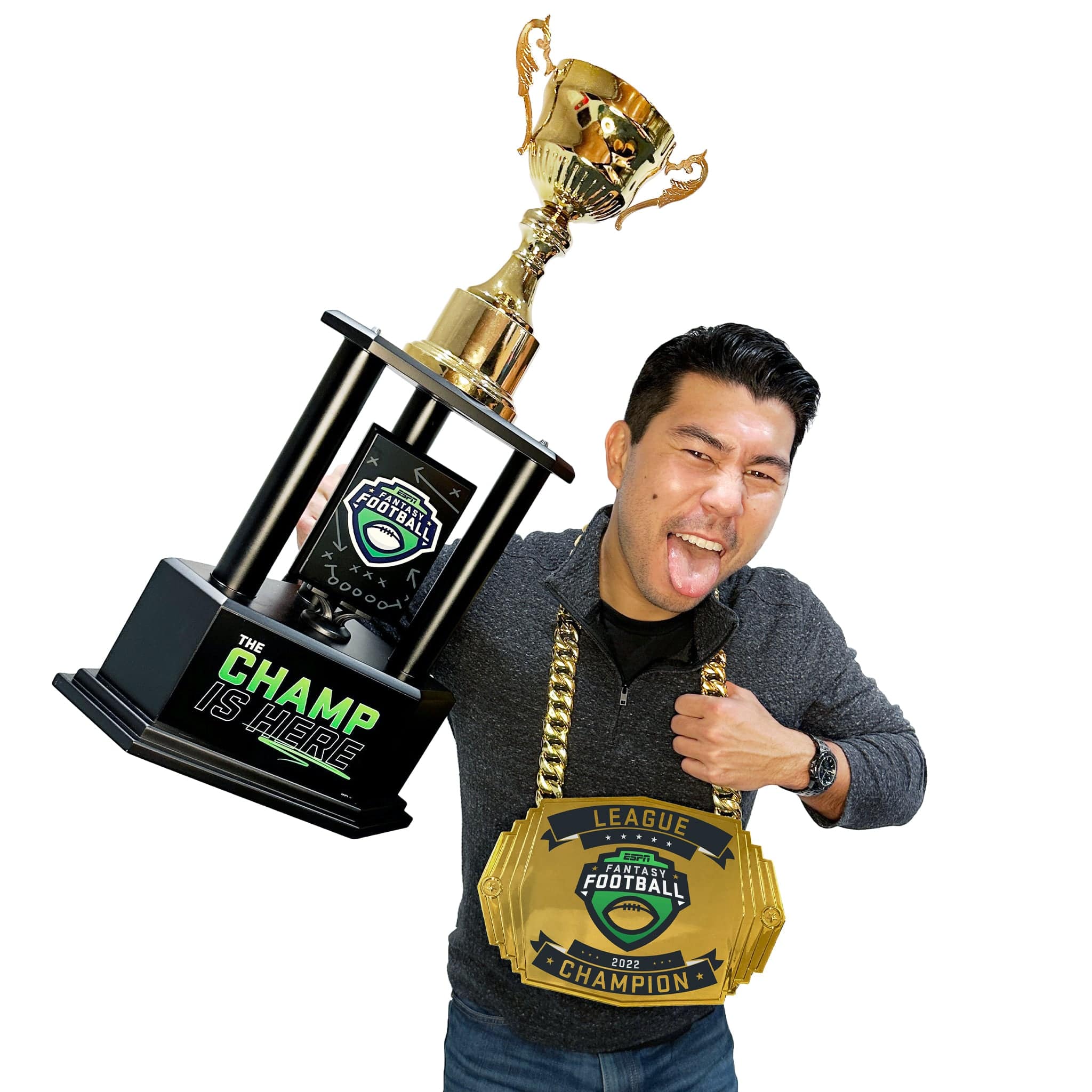 ESPN Fantasy Football Championship Trophy - TrophySmack