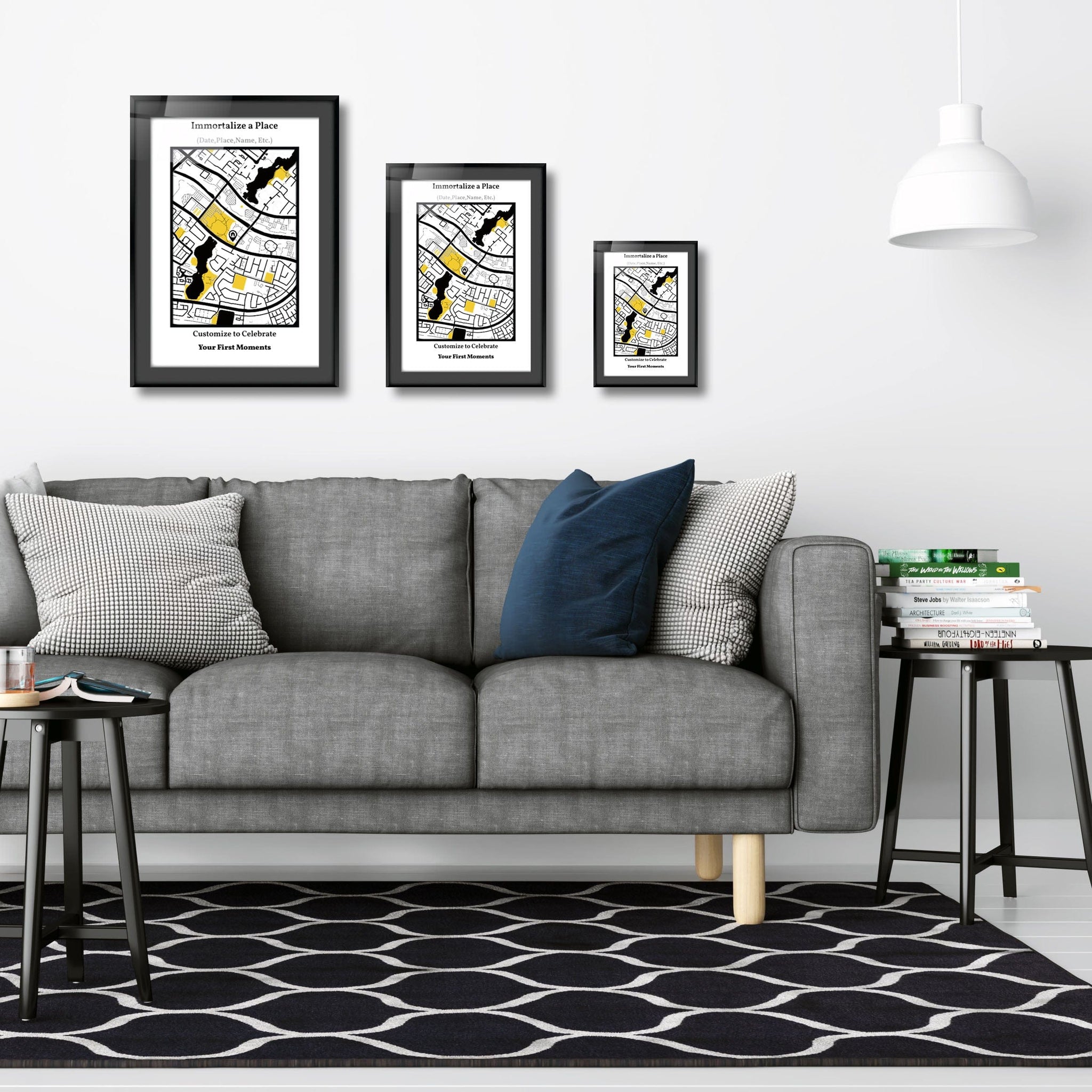 Where It All Started Rectangle Map- Metal Wall Art - TrophySmack